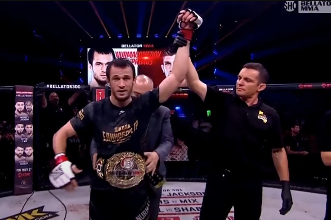 Россиянин Нурмагомедов защитил титул чемпиона Bellator - Спорт - info ...